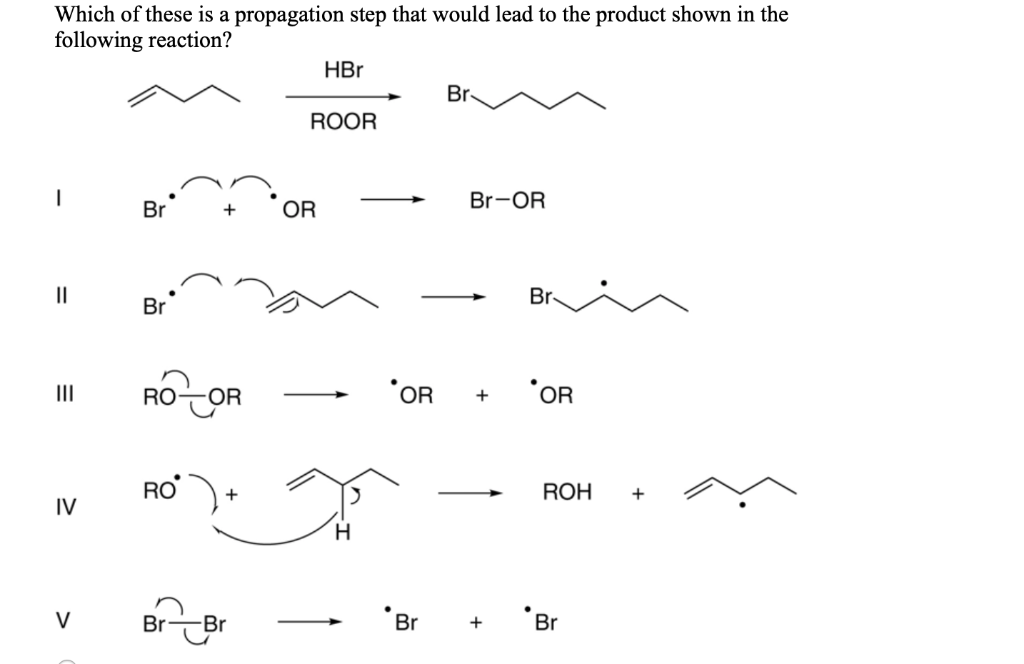 Solved Which of these is a propagation step that would lead | Chegg.com