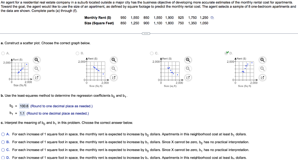 Solved the data are shown. Complete parts (a) through (f). 른 | Chegg.com
