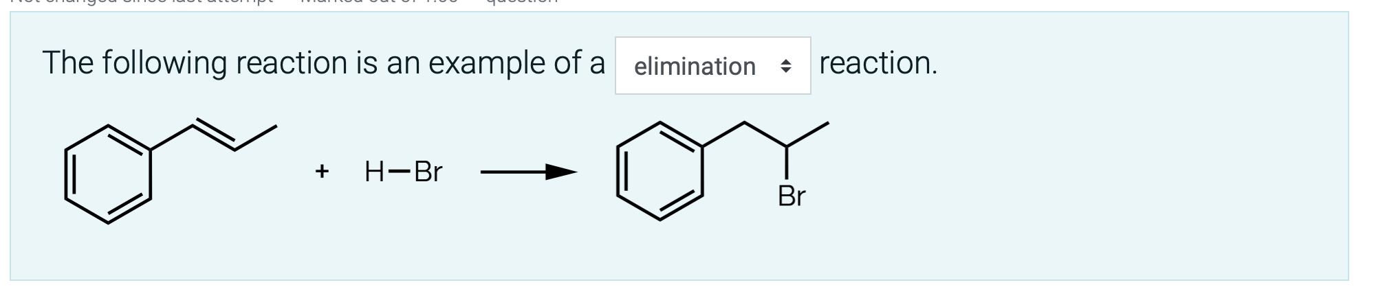 Solved The following reaction is an example of a reaction. | Chegg.com