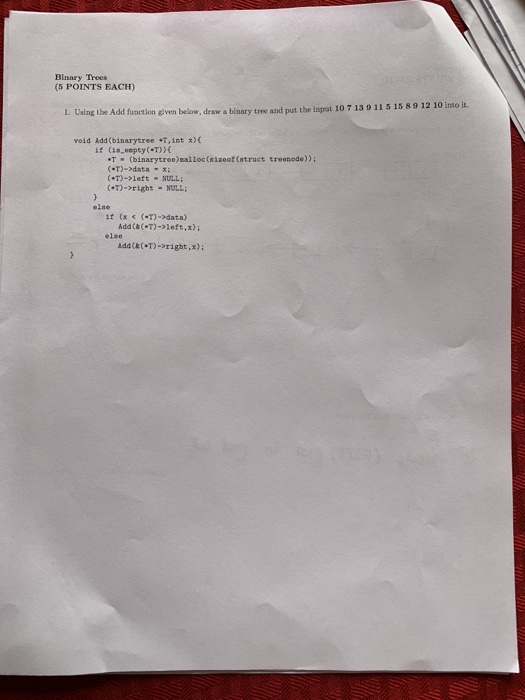 Solved Passing Parameters (5 POINTS) 1. write the output of | Chegg.com