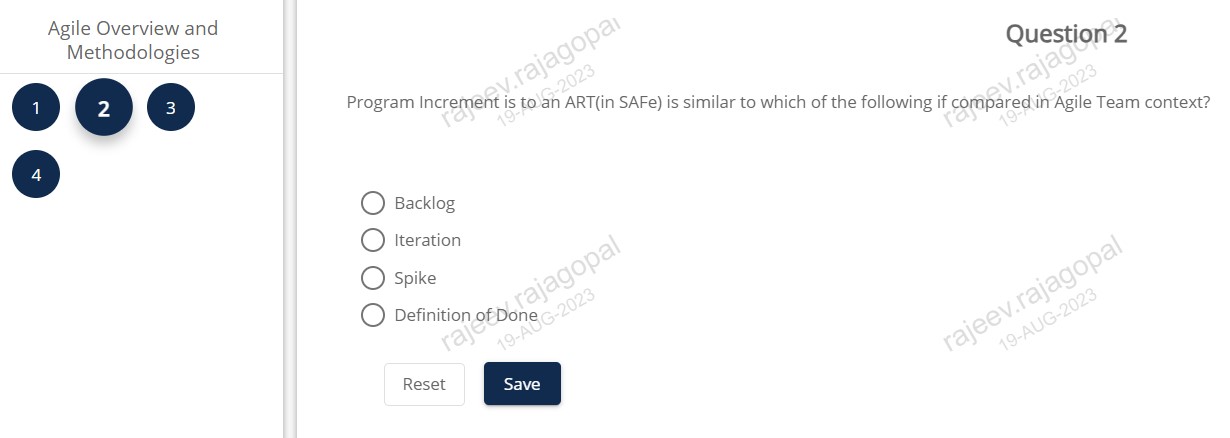 Solved Agile Overview and Methodologies 2 3 Question 2 | Chegg.com