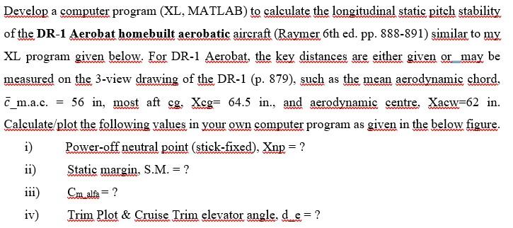 Solved Develop a computer program (XL, MATLAB) to calculate | Chegg.com