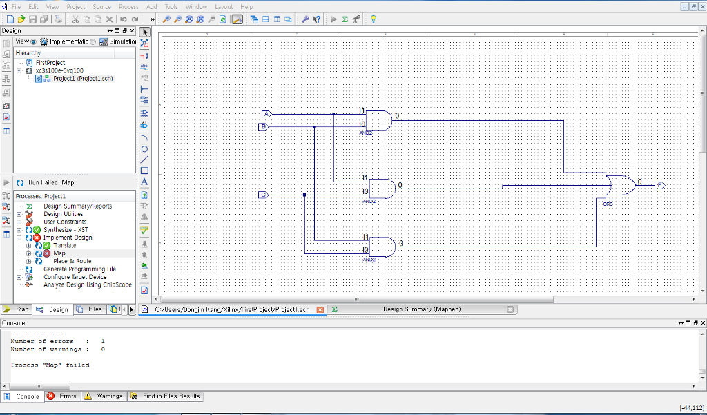 Solved -Implement a 3 input majority function using the | Chegg.com
