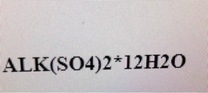 Solved ALK(SO4)2 12H2O 1. (1 point) A system releases 213 | Chegg.com