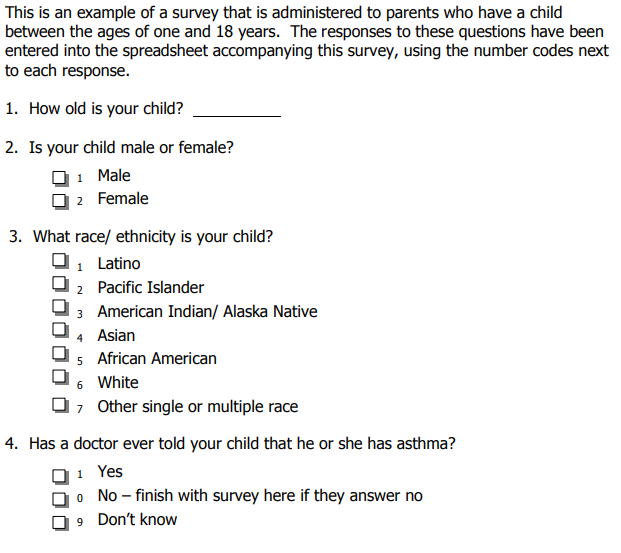 Solved This is an example of a survey that is administered | Chegg.com