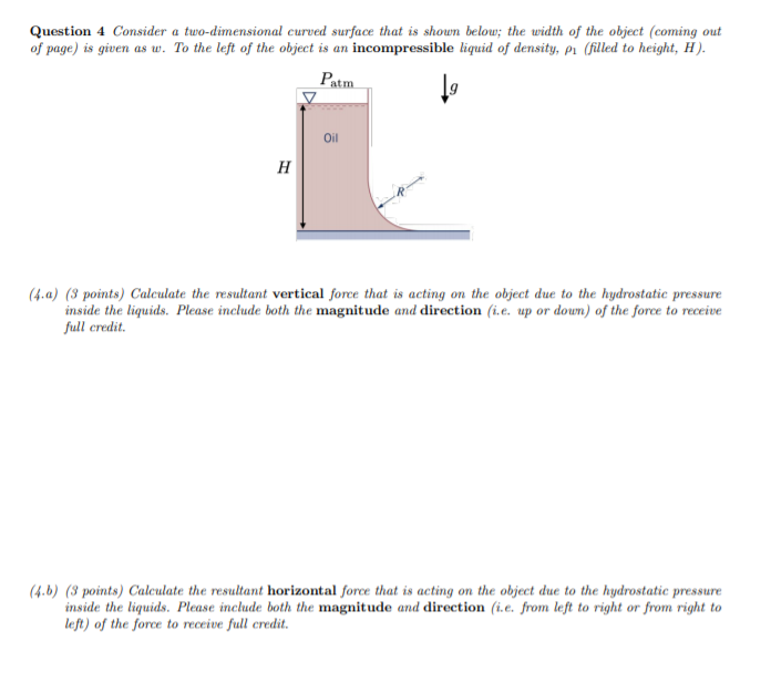 Solved Question 4 Consider a two-dimensional curved surface | Chegg.com