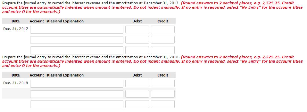 Solved Prepare the journal entry to record the interest | Chegg.com