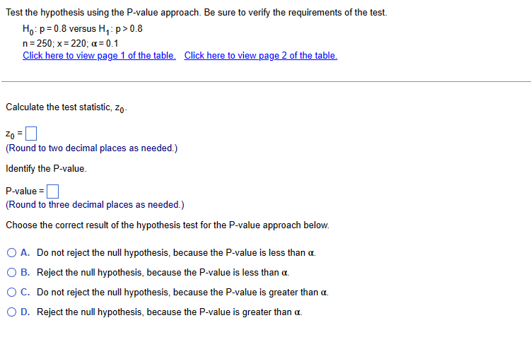 Solved Test the hypothesis using the P-value approach. Be | Chegg.com