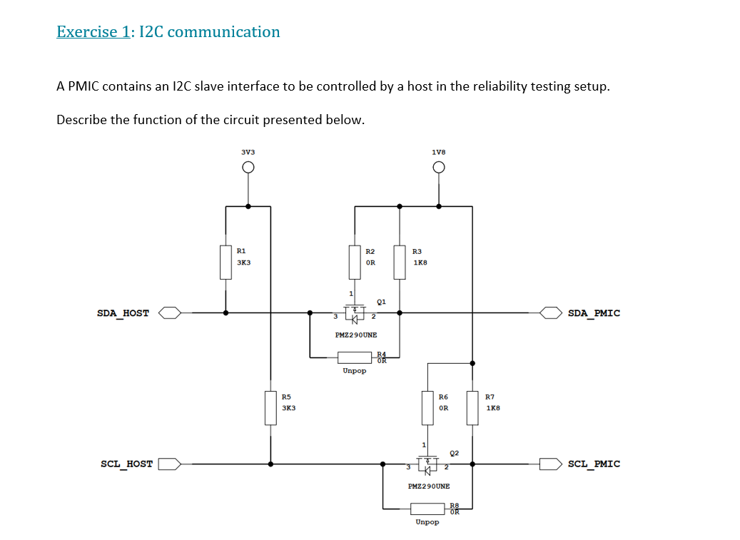 Solved A PMIC contains an I2C slave interface to be | Chegg.com
