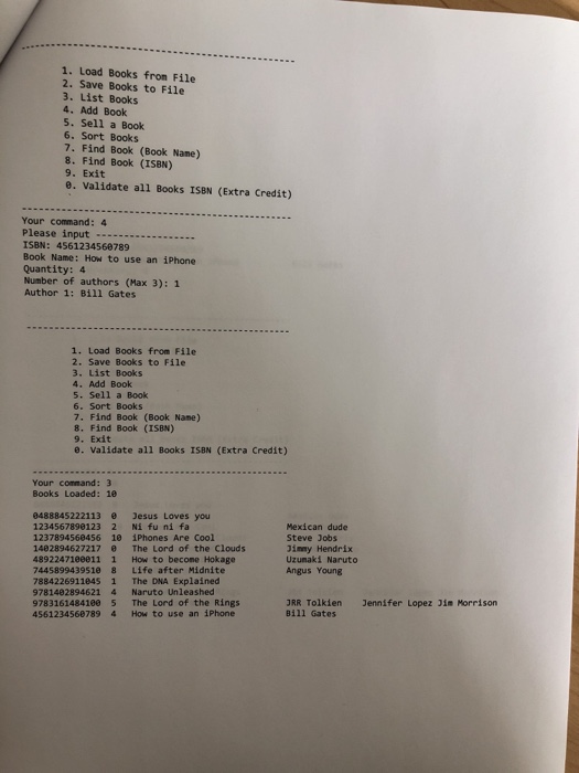 Solved Csc 2430 Spring 2018 Lab 6 Book Store Program Due See 