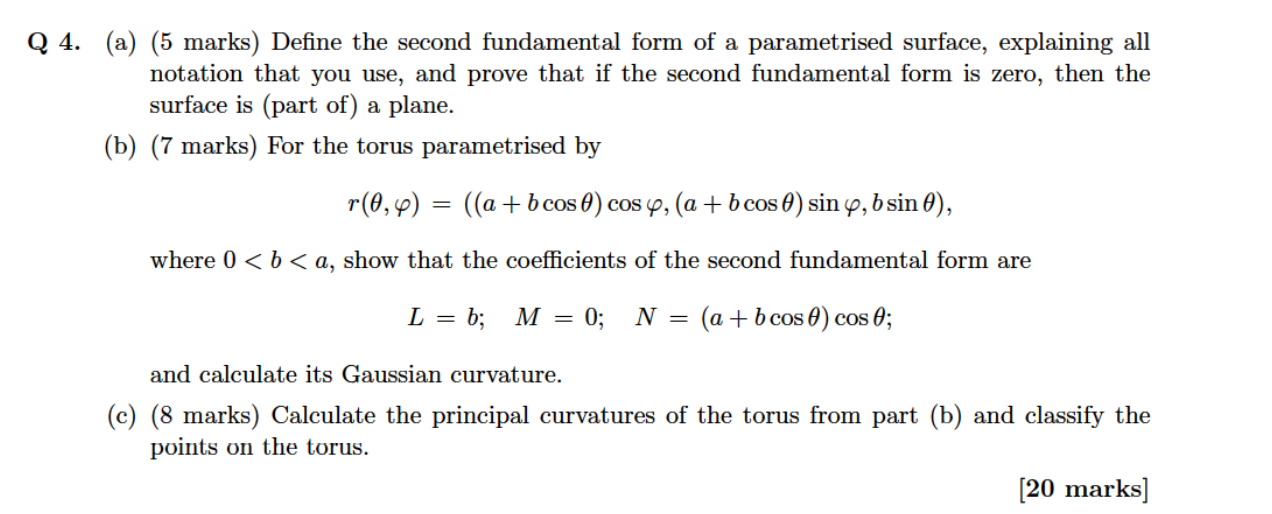 Second Fundamental Form