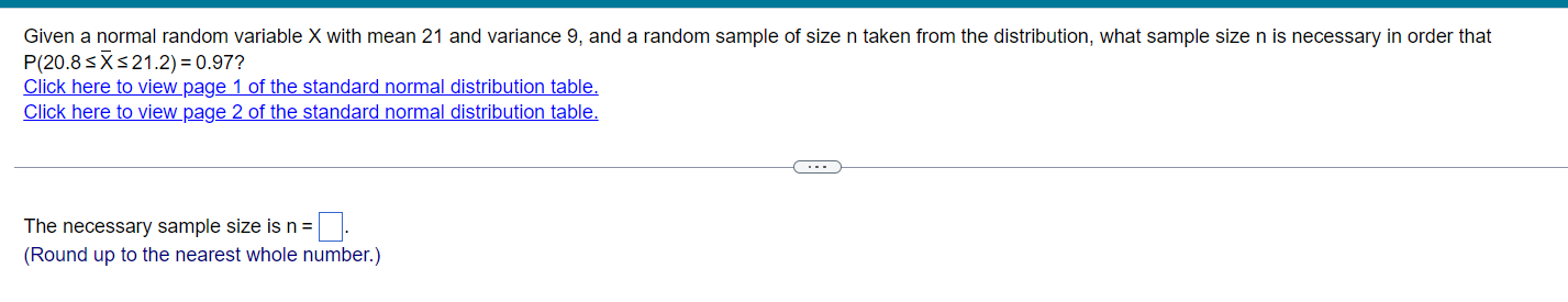 Solved Given a normal random variable X with mean 21 and | Chegg.com