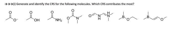 Solved →→→(i) Generate and identify the CRS for the | Chegg.com