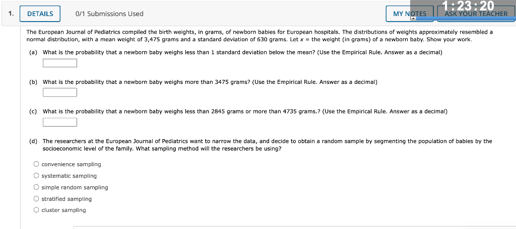 Solved Please provide your work and steps to solve this, I | Chegg.com