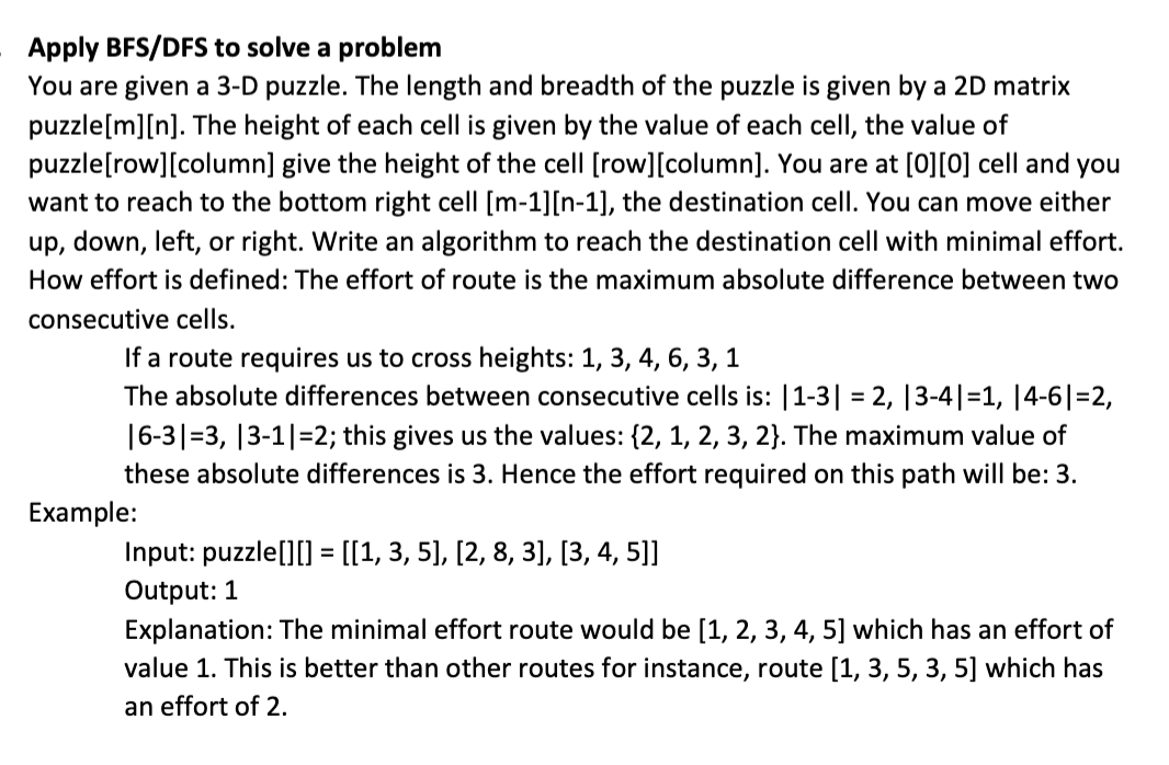 Solved Describe an approach to solve the problem using | Chegg.com