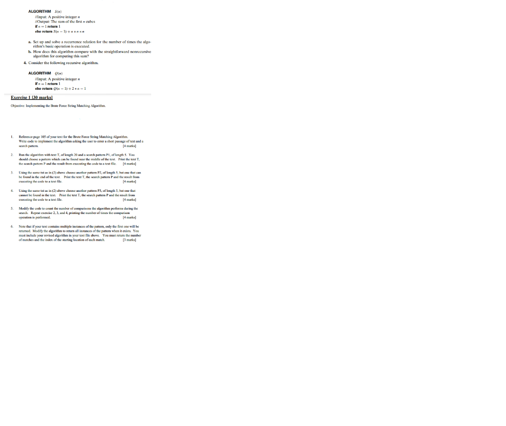 Solved ALGORITHM Riddle(A[O... - 1]) I/Input: An array | Chegg.com