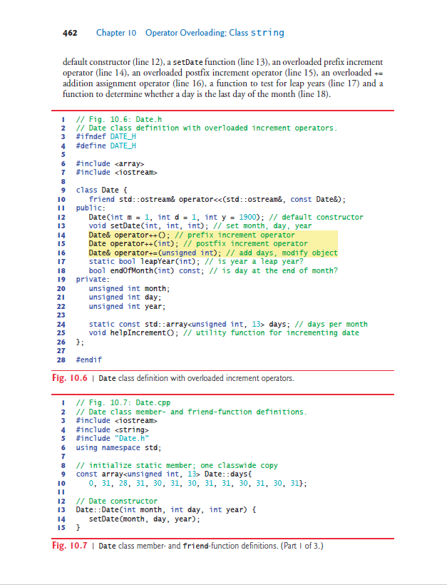 Solved Conside the class Date shown below. Test the | Chegg.com