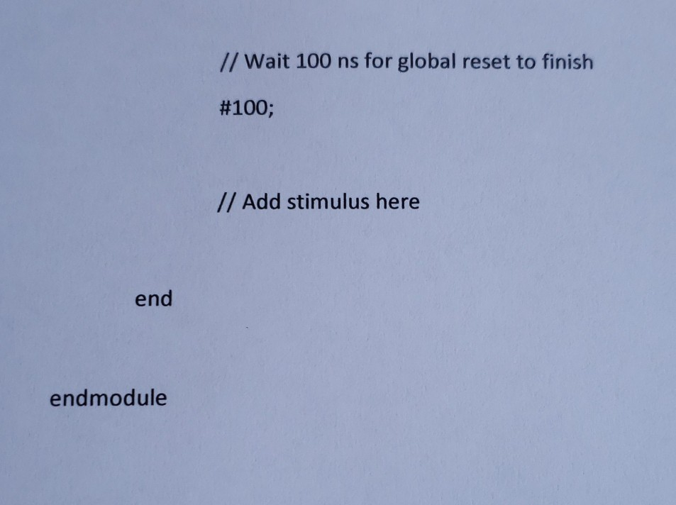 Solved Lab for Intro to Design Methodology with FPGAs - | Chegg.com