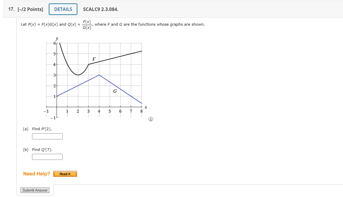 Solved 16. [-12 Points] DETAILS SCALC9 2.3.569.XP. The | Chegg.com