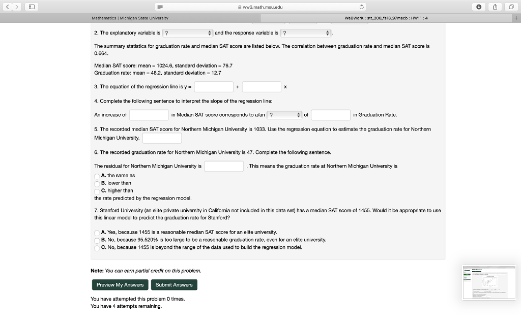 Solved www6.math.msu.edu Mathematics | Michigan State | Chegg.com