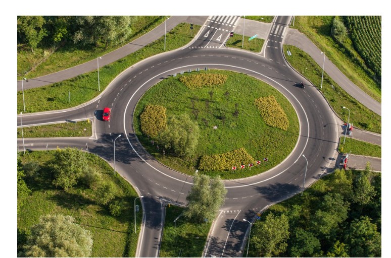 Solved Roundabout Design Speed without super-elevation: The | Chegg.com