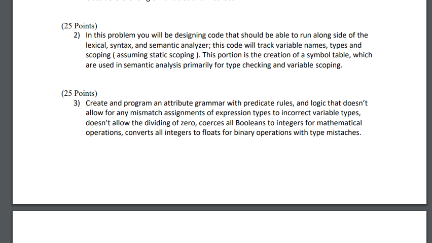 (25 Points) 2) In this problem you will be designing | Chegg.com