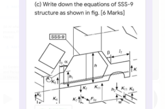 Solved (c) Write down the equations of SSS-9 structure as | Chegg.com