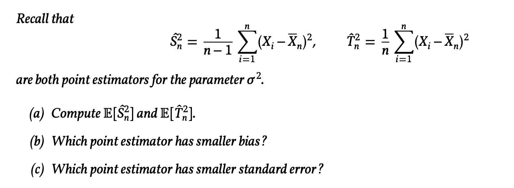 Solved Problem 6. Suppose X1,X2,…,Xn∼Fμ,σ2 are independent | Chegg.com
