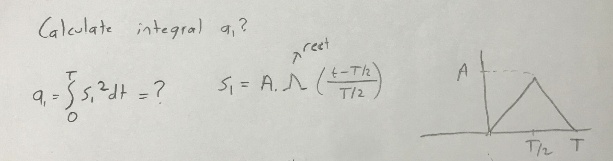 Solved Calculate integral a a1 ? | Chegg.com
