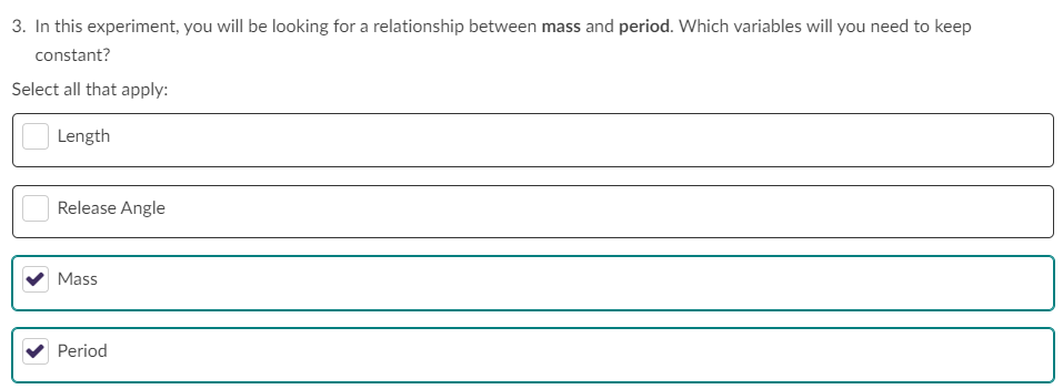 Solved 3. In this experiment, you will be looking for a | Chegg.com