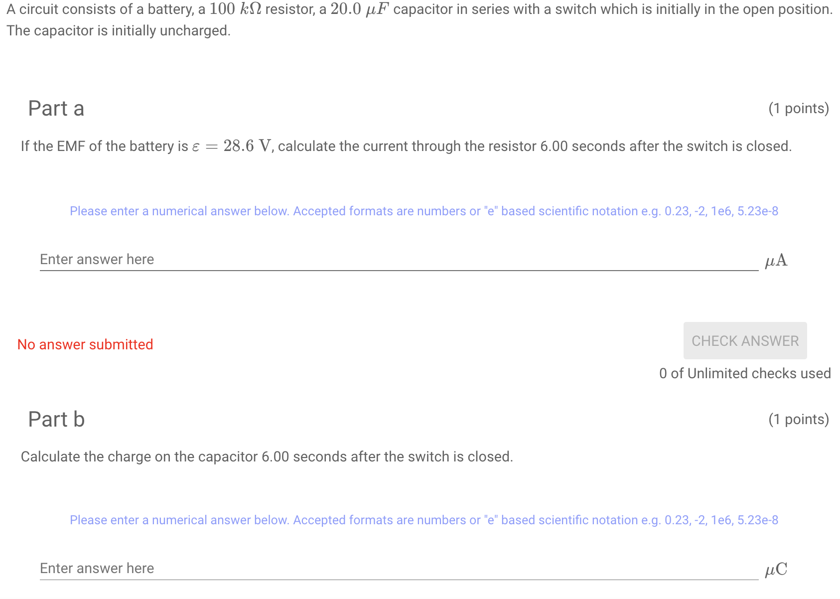 Solved A circuit consists of a battery, a 100 ﻿ \Omega 100 | Chegg.com