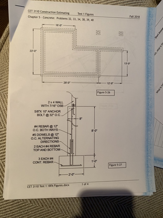 Solved 40. Determine the rebar that needs to be ordered to | Chegg.com Solved 40. Determine the rebar that needs to be ordered to | Chegg.com