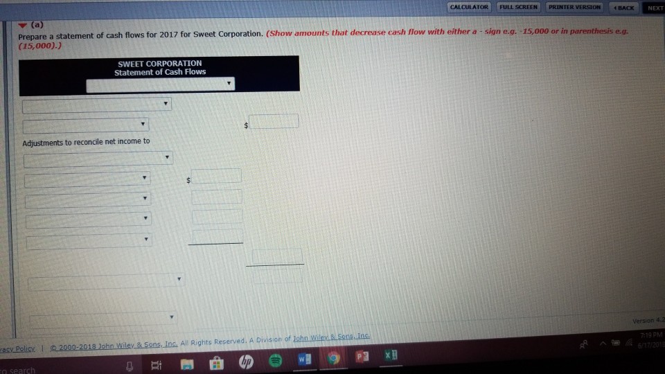 Solved Exercise 5-16 (Part Level Submission) A comparative | Chegg.com