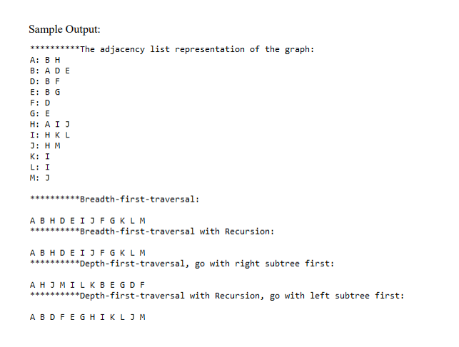 Solved Your job is to implement the missing methods. Tasks: | Chegg.com