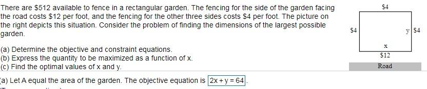 Solved Find the minimum of Q = 3x2 + 6y2 if x + y = 9. The | Chegg.com