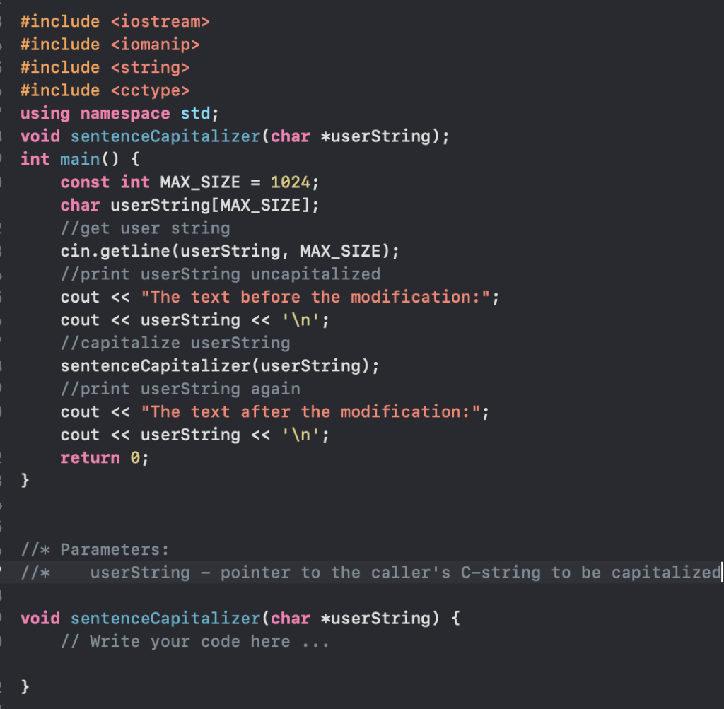 Solved The program contains a function prototype for the | Chegg.com