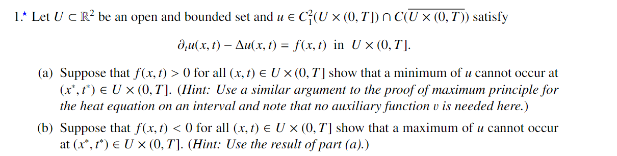 Let U⊂R2 be an open and bounded set and | Chegg.com