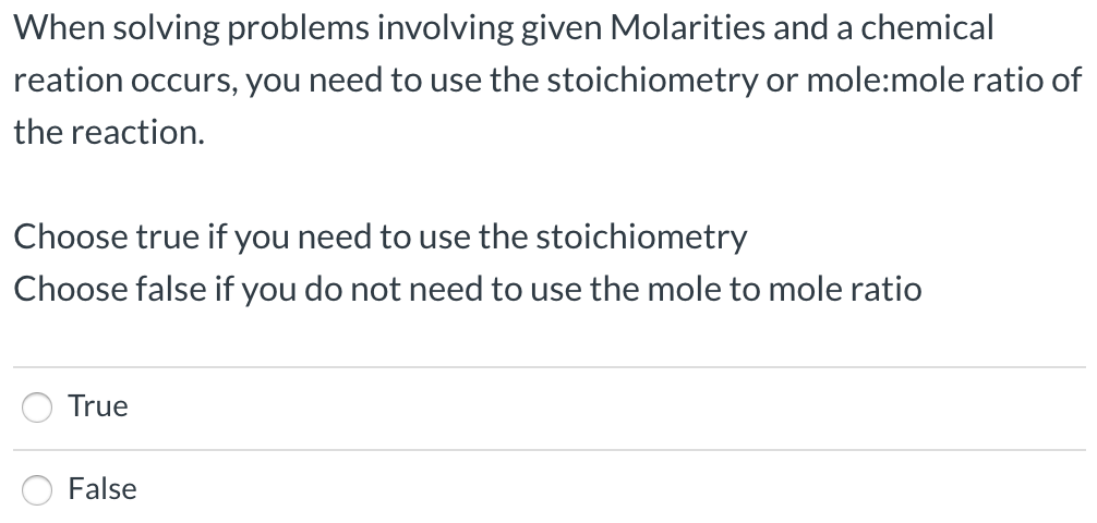 Solved When solving dilution problems, you need to use the | Chegg.com