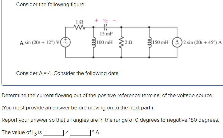 Solved Consider the following figure. Consider A=4. Consider | Chegg.com