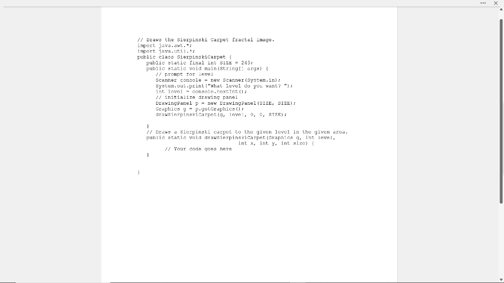 Solved In this part, you will submit code for drawing the | Chegg.com