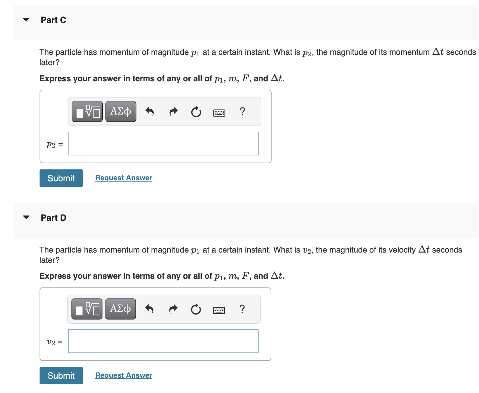 Learning Goal: To learn about the impulse-momentum | Chegg.com