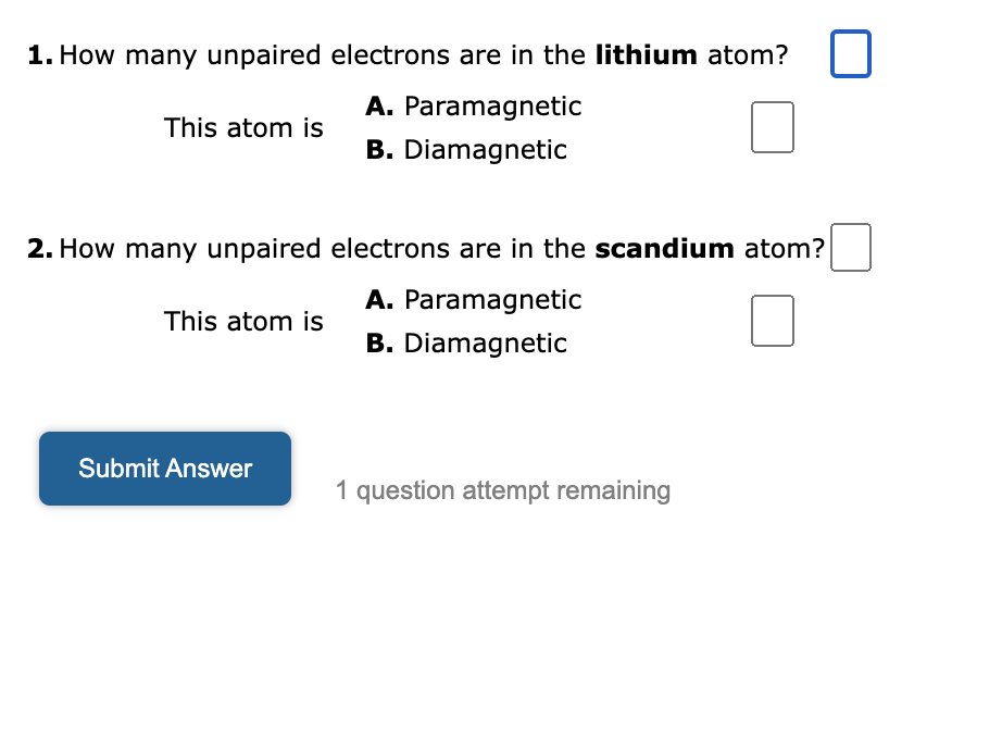 Solved Using Spectroscopic Notation Write The Complete