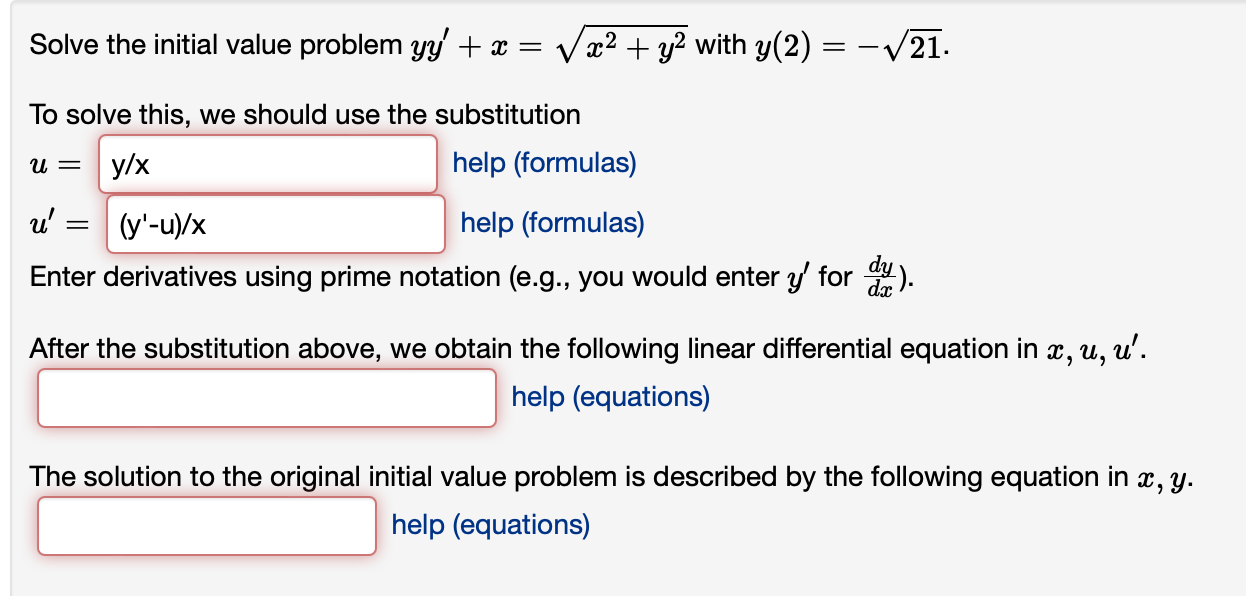 [Solved]: Solve the initial value problem ( y y^{ prime}+