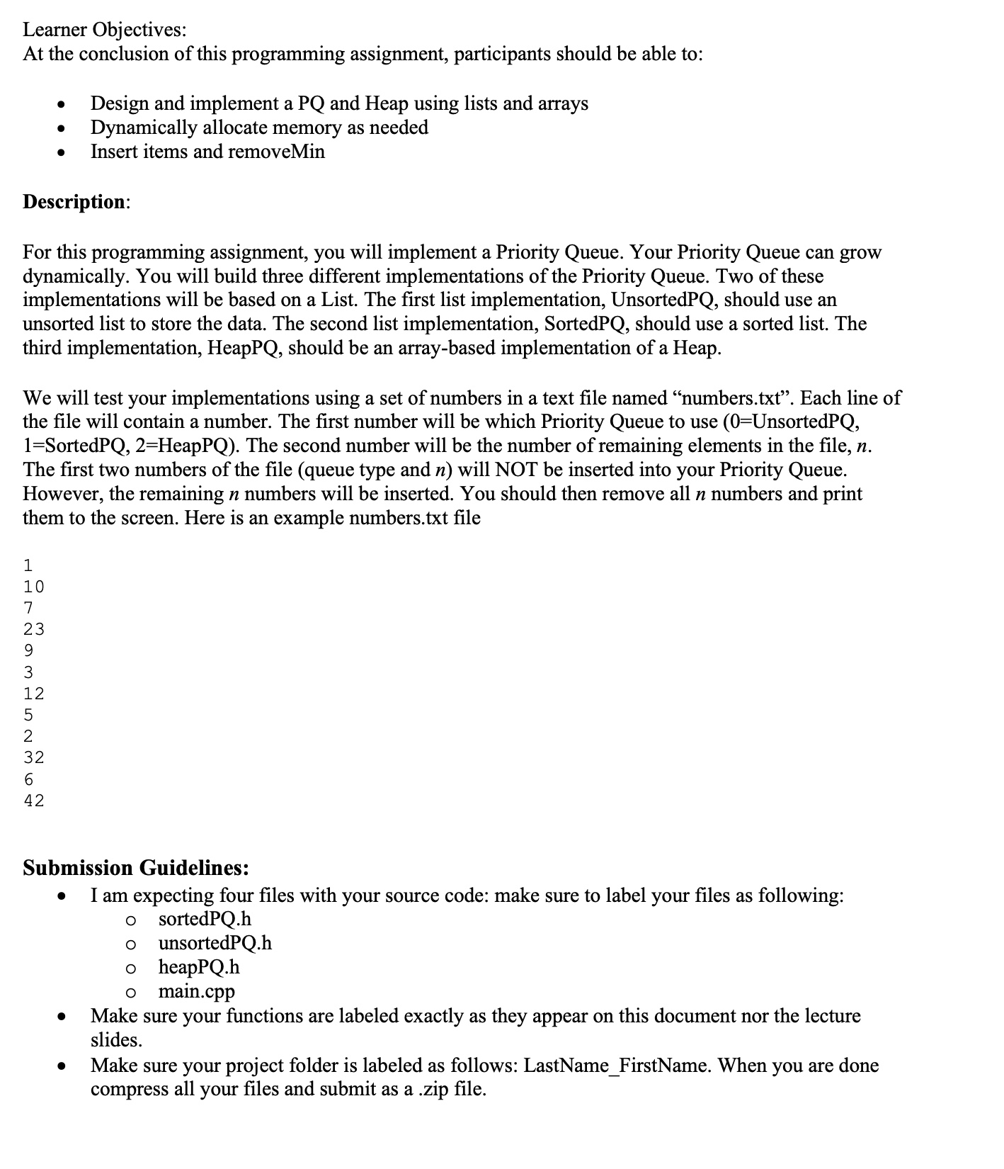 Solved Learner Objectives: At the conclusion of this | Chegg.com