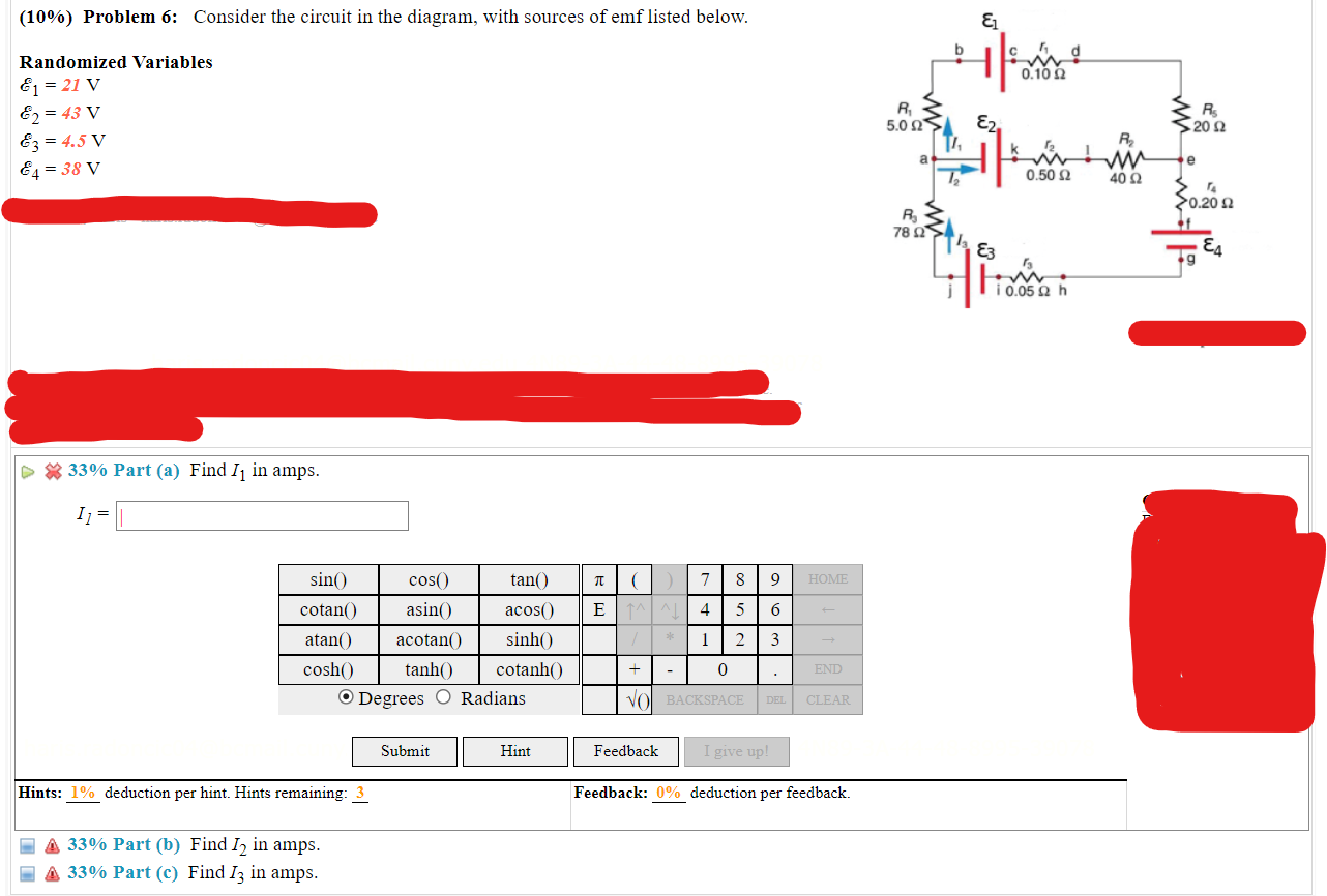Solved (10\%) Problem 6: Consider the circuit in the | Chegg.com