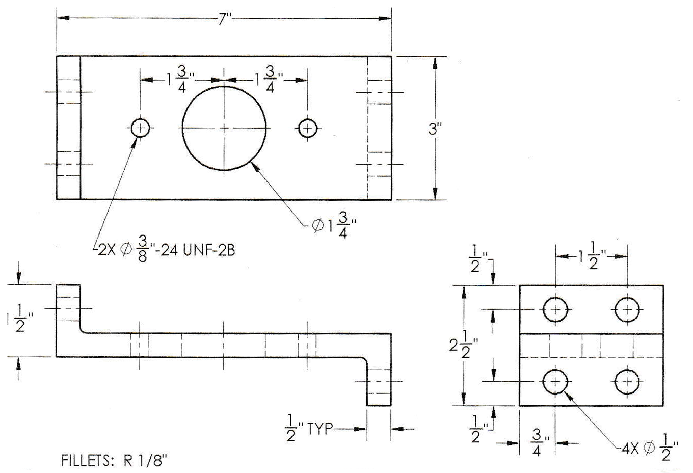 Solved Center the views within the work area and make one | Chegg.com