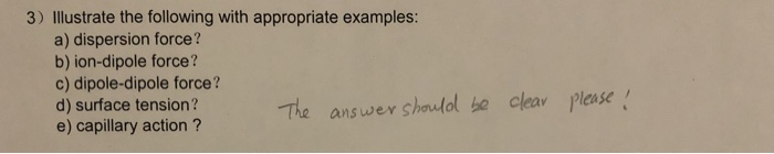 Solved 3) Illustrate the following with appropriate examples | Chegg.com