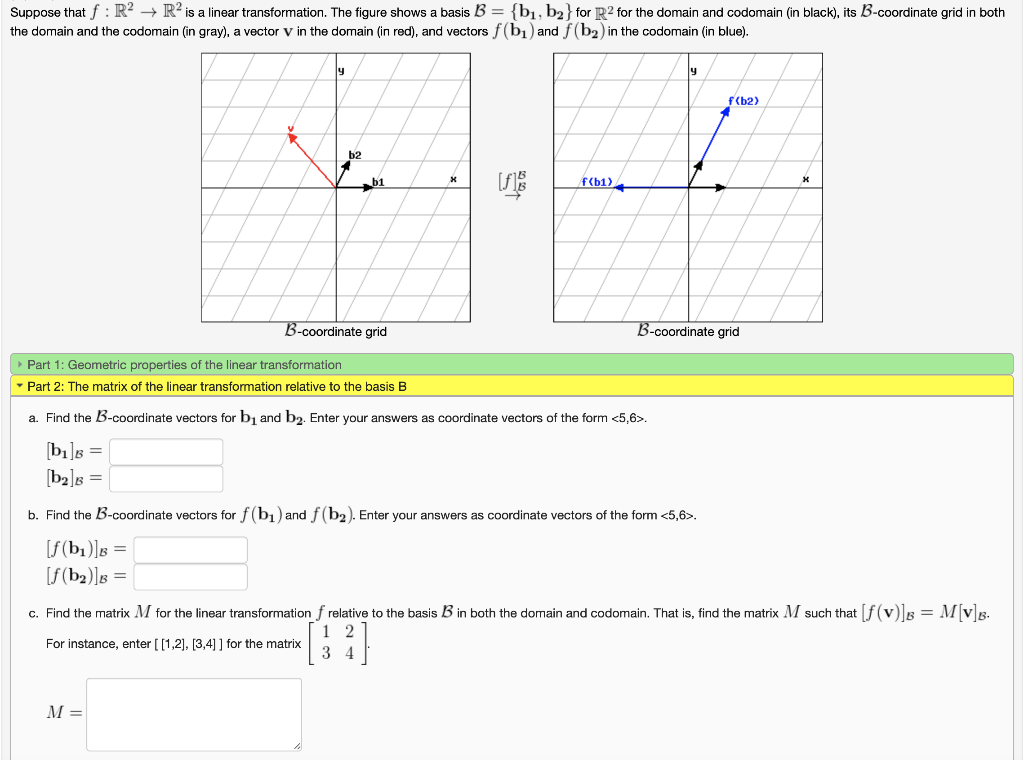Solved Suppose that f: R2 + R2 is a linear transformation. | Chegg.com