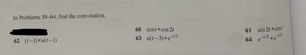 Solved Example 5.19: Convolution Find L−1{s2(4s+1)3} | Chegg.com