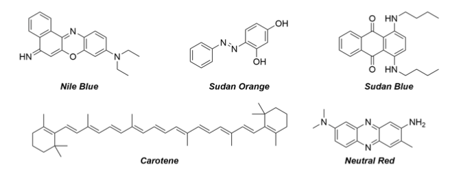 Solved Draw the molecular structure for both Sudan Blue 35 | Chegg.com